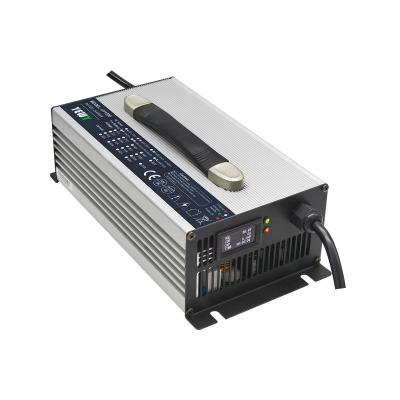 China 25 Amp 36 Volt Golf Cart Charger Versatile Portable LiFePO4 Battery Charger for sale