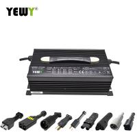 China 48V 20A LiFePO4 Fast Charger Black Golf Cart Battery Charger ODM for sale