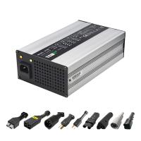 China EV 48 Volt 15 Amp Golf Cart Battery Charger Waterproof Silver for sale