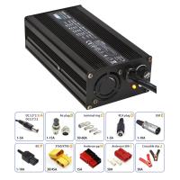 China 8A 24V 10A 12V E Bike Motorcycle Battery Charger E Scooter Black for sale