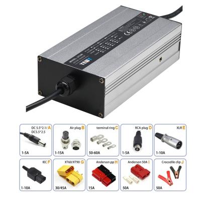 China High Capacity Motorcycle Battery Charger 90V~260VAC  47~63Hz PFM for sale