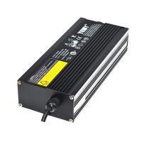 China 8A 36V Battery Charger For Electric Bike IP65 Waterproof Black for sale