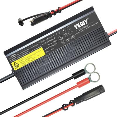 China 48v 5a Motorcycle Battery Charger Waterproof IP65 Lead Acid Lifepo4 Charger for sale