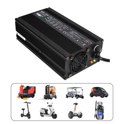 China Electric Motorcycle 6A 72V Lithium Ion Battery Charger High Power for sale