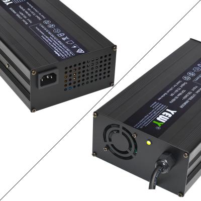 China 36V 48V 15A Lead Acid Electric Car Battery Charger PFC Intelligent for sale