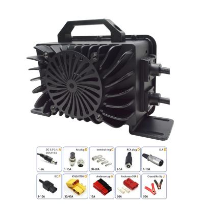 China 10A 72V 20S 21S CANbus Battery Charger For Motorcycle Smart Automatic for sale