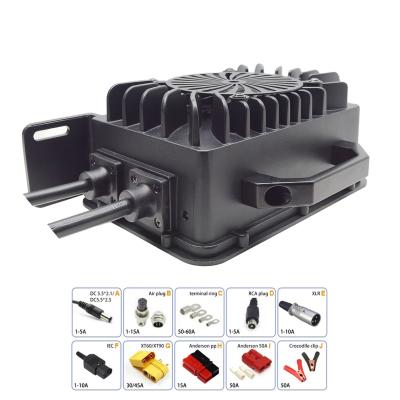 China 72V 10A Electric Scooter Charger Car Vehicle Battery Charger IP65 Waterproof for sale