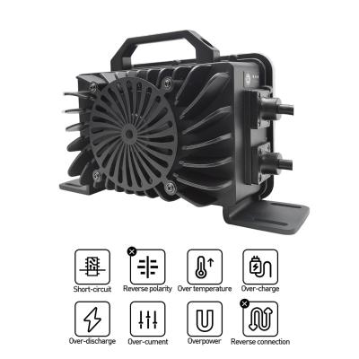 China Portable Electric 72V 6A Adjustable Scooter Charger For Indoor & Outdoor for sale