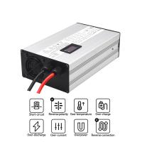 China 15A 48V Li Ion Bluetooth Battery Charger Lithium LED Display for sale