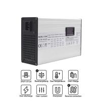 China 900W 36V 20A Portable Lead Acid Battery Charger Automatic Silver for sale