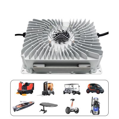 China 30A 36V LiFePO4 Battery Pack Charger Car Machine Waterproof Ip65 for sale