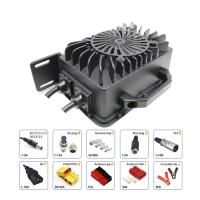 China Smart 24V 30A Waterproof Battery Charger Portable With XLR Connector for sale