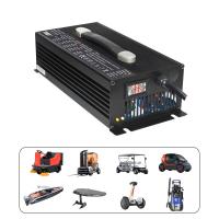 China 96V 108V 16A 10A Bluetooth Lead Acid Battery Charger With Automatic Shut-off for sale
