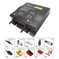 China Smart Automatic Waterproof Battery Charger 12V 10A 2- Bank Lithium Battery Charger for sale