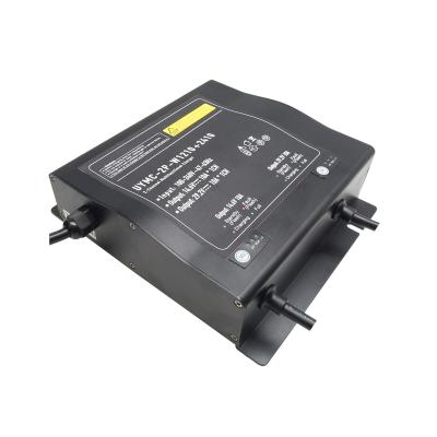 China IP65 12V 10A 2 - Bank Lithium Ion Battery Charger Customized Logo for sale