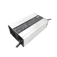 China Bluetooth 48V 15A Auto Golf Cart Battery Charger With LCD Display 900W for sale