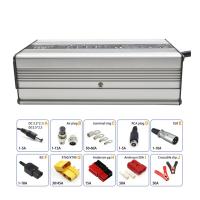 China Smart Motorcycle Battery Charger Fast 24V 5A With LED Display for sale