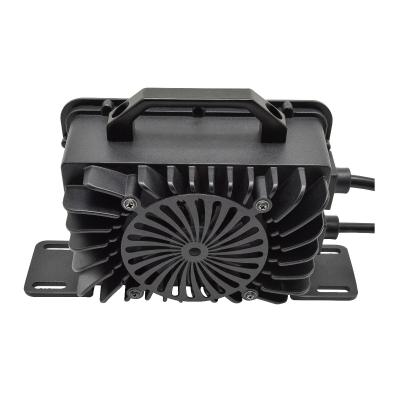 China Fan-Controlled Electric Powered Car 60V 8A Electric Scooter Charger With Cooling Control for sale