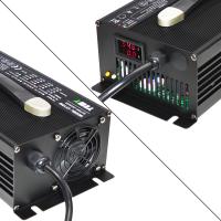 China Fan Cooling 48V 20A Electric Forklift Battery Charger With Short Circuit Protection for sale