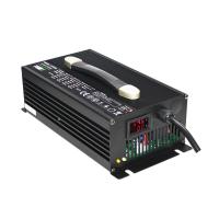 China Fan Cooling 48V 20A Electric Forklift Battery Charger With Short Circuit Protection for sale
