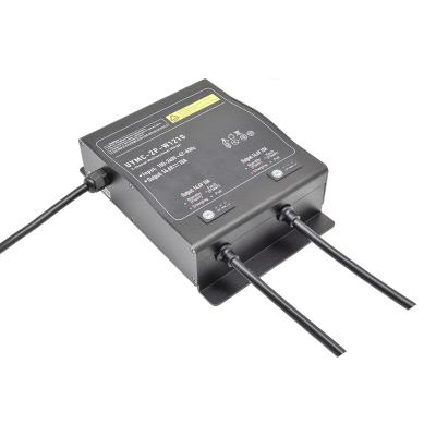 China Super On Board Channel 2 Bank 10 Amp Battery 12V Charger 10A Gel AGM Electric Bike Charger for sale