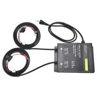 China Super On Board Channel 2 Bank 10 Amp Battery 12V Charger 10A Gel AGM Electric Bike Charger for sale