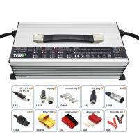 China Electric Vehicle Charger For 29.2V Battery Car 24v 50a Lifepo4 36v 48v EV Mobile Battery Charger for sale