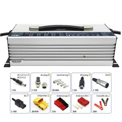 China 18a 96v Battery Charger With CE Rohs 96v 72ah Lifepo4 Battery Charger Electric Vehicle Conversion Kit Charger for sale