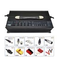 China High Power 2500w 24V Lead Acid Lithium Ion Lifepo4 Electric Forklift Lifepo4 Battery Full Charge Voltage Battery Charger for sale