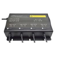 China UYMC-4P 4 Channel 12V 10A Marine Lithium Lipo AGM Waterproof Battery Charger for sale