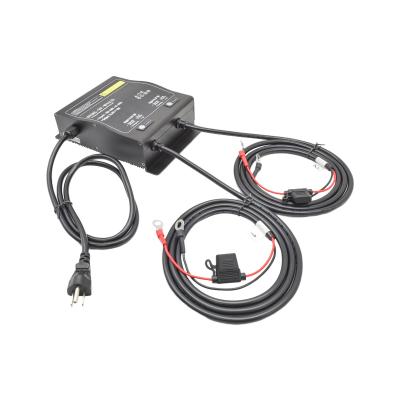 China Waterproof 2 Banks 20 Amp Automatic Lithium Ion Batteries 12V 10A Battery Charger for sale