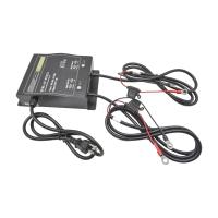 China Waterproof 2 Banks 20 Amp Automatic Lithium Ion Batteries 12V 10A Battery Charger for sale