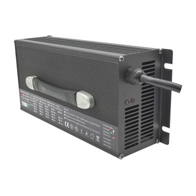 China Forklift Battery Charger 12/24/36/48/60/72 V AGM Lead Acid Battery Charger Gel AGV Battery Charger for sale
