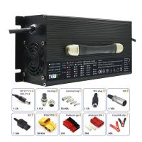 China High power 2500w 24V lead acid lithium ion lifepo4 electric forklift lifepo4 battery full charge voltage battery charger for sale