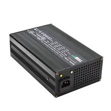 China MCU Controlled Motorcycle Battery Charger 60v 72v Output in Dual Black/Silver for sale