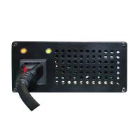 China MCU Controlled Motorcycle Battery Charger 60v 72v Output in Dual Black/Silver for sale