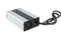 China MCU Controlled Motorcycle Battery Charger 60v 72v Output in Dual Black/Silver for sale