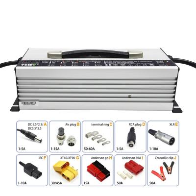 China Battery charger 24V 60A li-ion battery charger 60amp Golf cart for auto 2000w charger for sale