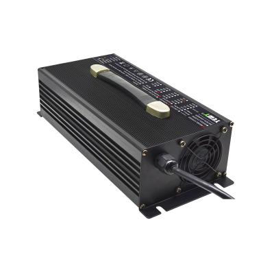 China Electric pallet truck battery charger 12V 24V 36V 48V 60V 72V lifepo4 lithium ion battery charger for sale