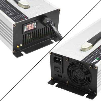 China Lifepo4 charger 12V 70A fully automatic battery charger 4S 14.6V 70A lifepo4 battery charger for sale