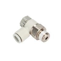 China Type Pipeline Throttle Valve Industrial Control Automation Speed Control Valve Self-locking Throttle Valve AS2201F for sale