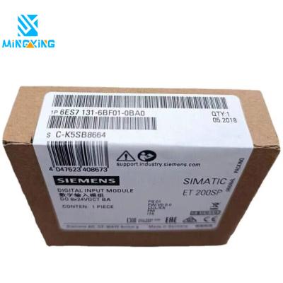China Sie-mens 6ES7131-6BF01-0BA0 SIMATIC ET 200SP Digital Input Module 8DI 24VDC Industrial Automation PAC Control Unit for sale