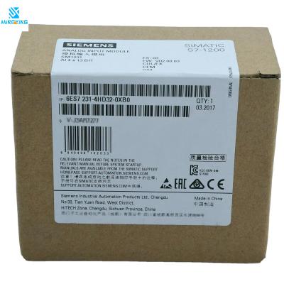 China Sie-mens 6ES7231-4HD32-0XB0 SIMATIC S7-1200 SM 1231 Analog Input Module 4AI 13-Bit Industrial Automation PLC Unit for sale