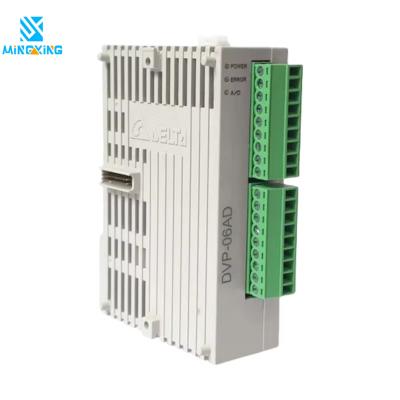 China Industrial PLC Analog Input Module DVP06AD-S Signal Converter For Automation System for sale