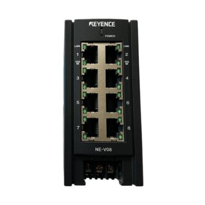 China KEYENCE NE-V08 Original Ethernet Switch  Ports Design for Factory Automation for sale