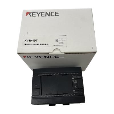 China KEYENCE KV-N40DT KV-N24AT PLC Programmable Controller Basic Unit DC Power Supply Type Used for sale
