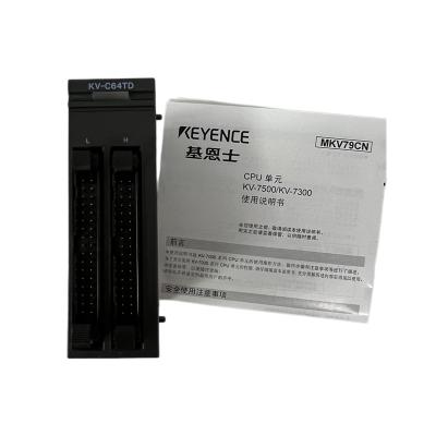 China KEYENCE KV-C64TD KV-C64TC KV-C64XC PLC Programmable Controller 64 Point Connector Used for for sale