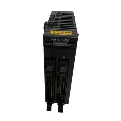 China KEYENCE KV-C64XC KV-C32XTD KV-C64TD PLC Programmable Controller 64 Point Connector Used for sale