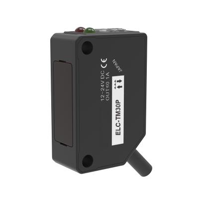 China ELC-TM30P Industrial Control Automation ELC-TM30N ELC-TM10P Long Range Laser Photoelectric Sensor PNP 30m for sale