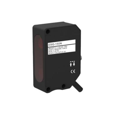 China ESQ-150N ESQ-150P ESQ-400N ESQ-400P Retro-reflective Laser Sensor Clear Bottle Film Detection NPN for sale